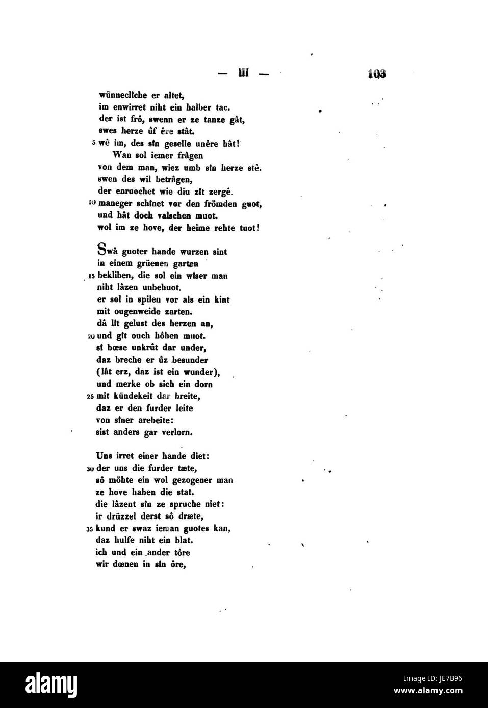 Die Gedichte Walthers von der Vogelweide is a collection of poems ...