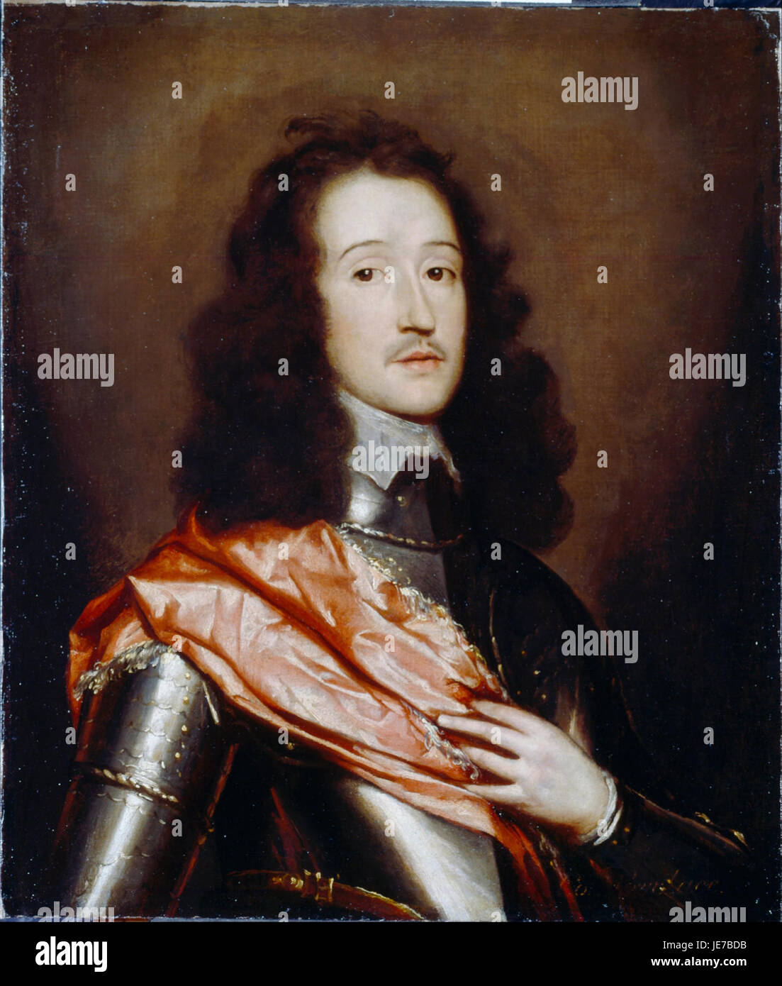 This image features works by William Dobson, depicting Richard Lovelace ...