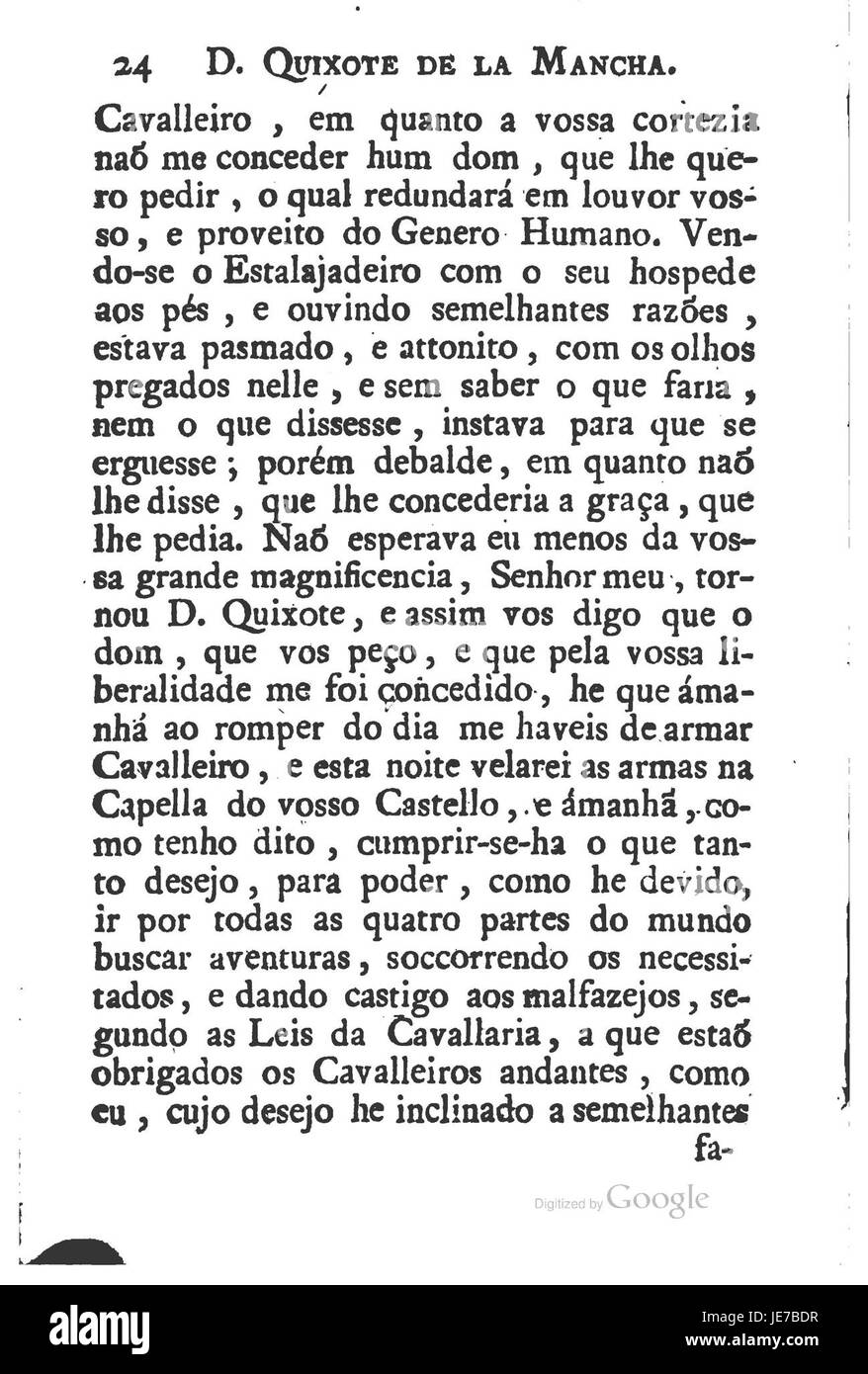 This image is from 'Don Quixote de la Mancha,' depicting page 036 of ...