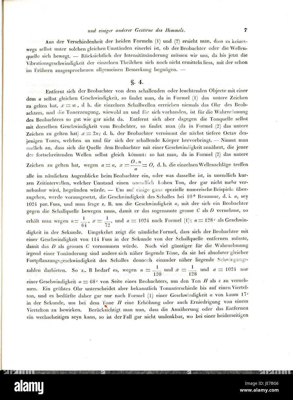 The work 'Doppler' from 1842 refers to the groundbreaking scientific ...