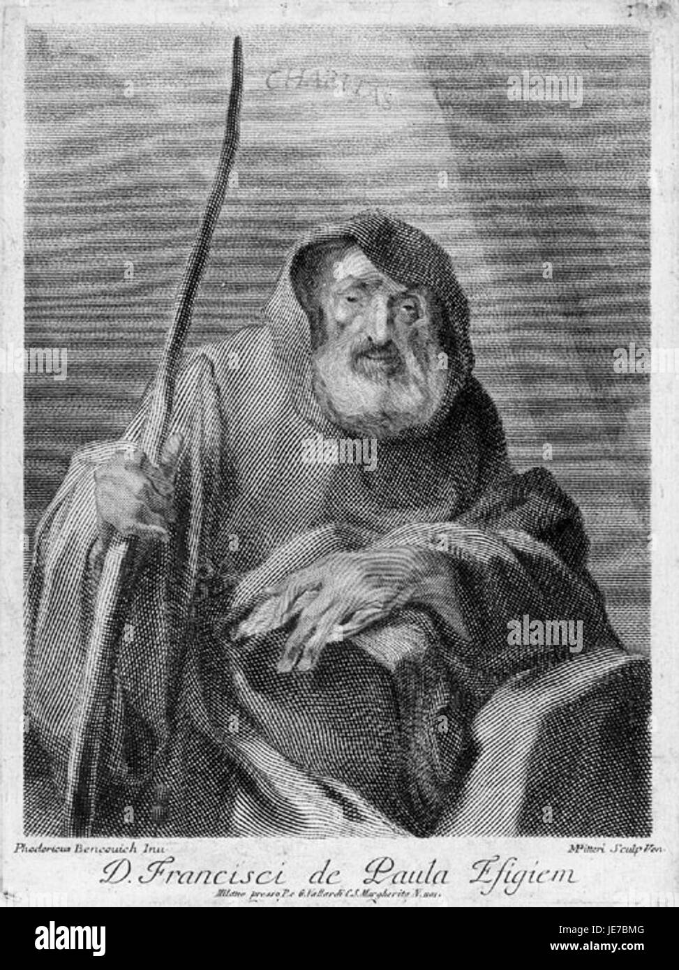 Franziskus von Paola, an Italian friar, founded the Order of Minims in ...