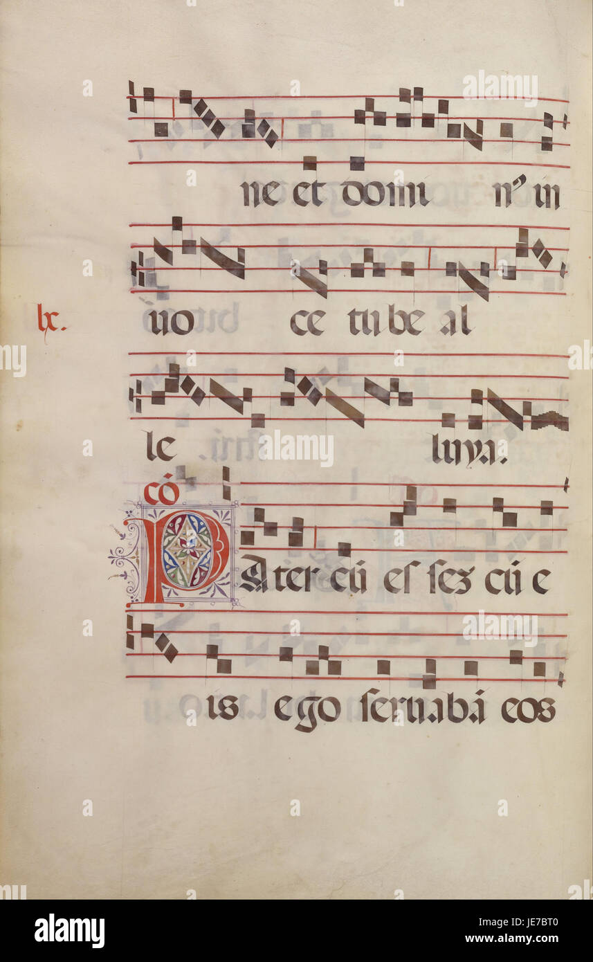 'Decorated Initial P' by Antonio da Monza is a Renaissance manuscript ...