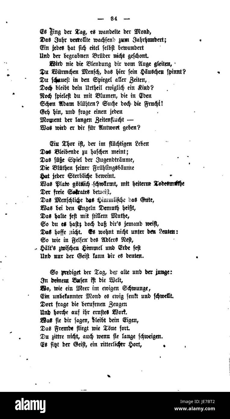 The 1860 edition of 'Gedichte' by Arndt, a collection of poems ...