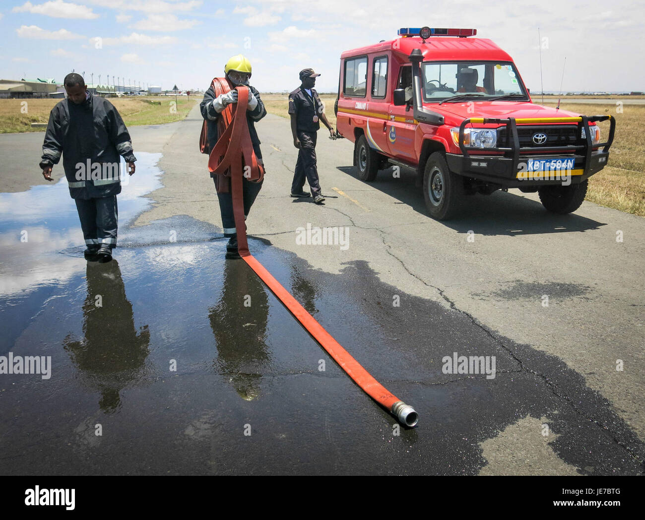 Kenya fire department hi-res stock photography and images - Alamy