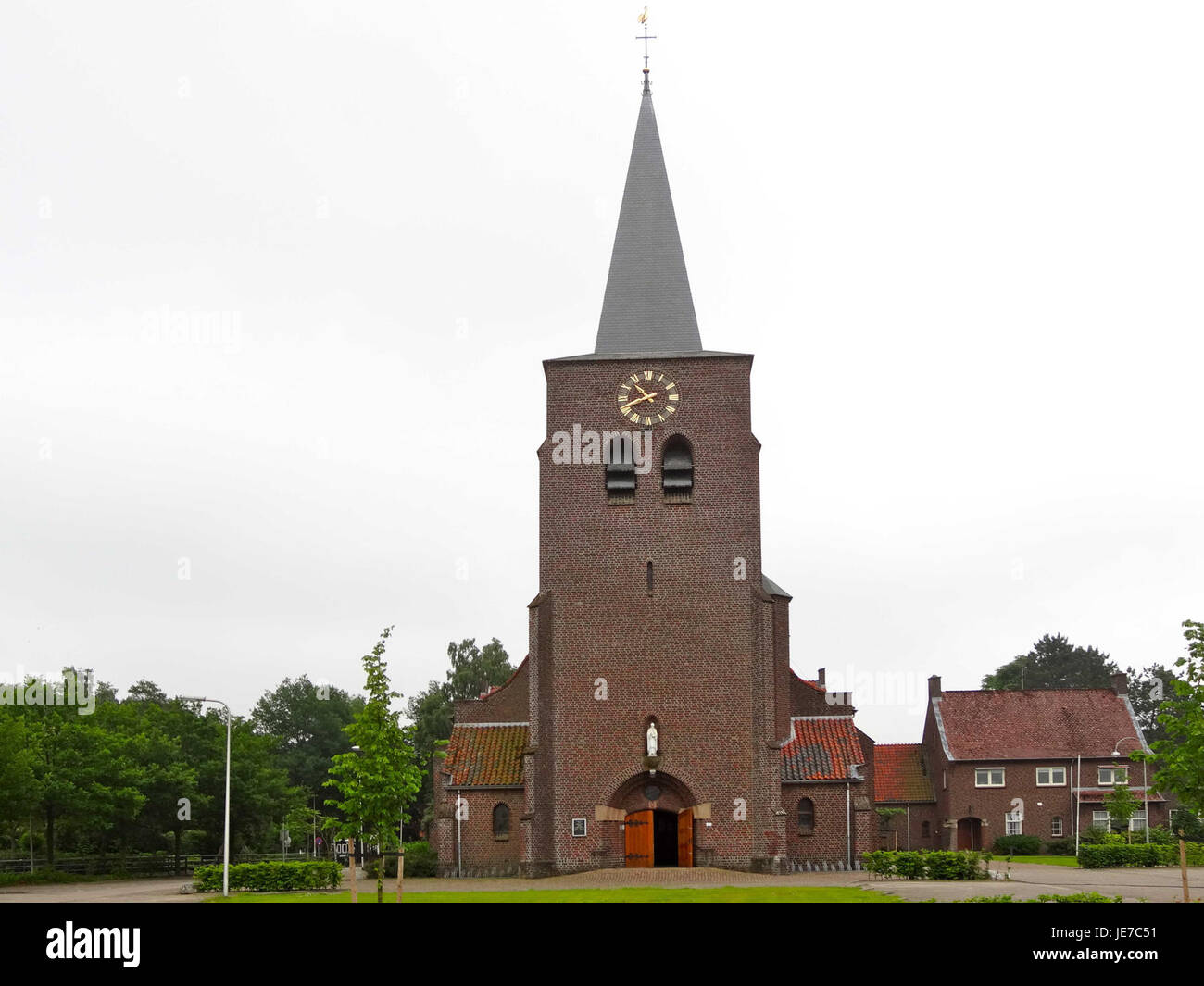 A photograph of Sint Blasiuskerk in Beckum, Germany, taken on July 4 ...