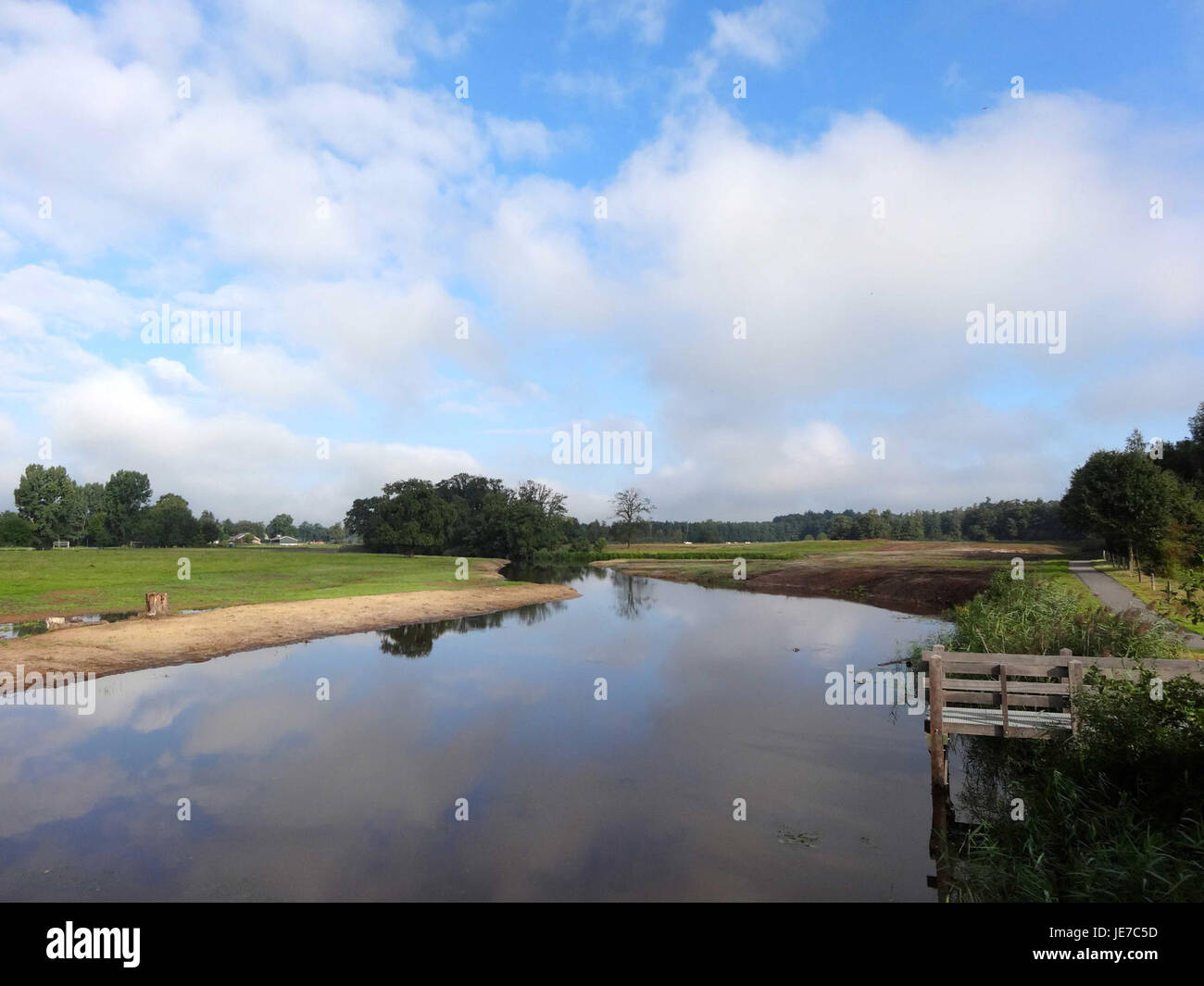 This image shows the Midden-Regge area, a region in the Netherlands ...