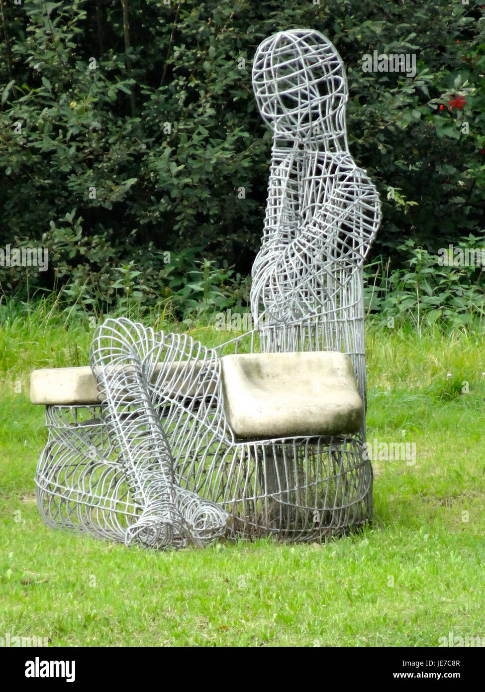 The sculpture 'Nehalennia 2' by Karin Gerfen is a modern interpretation ...