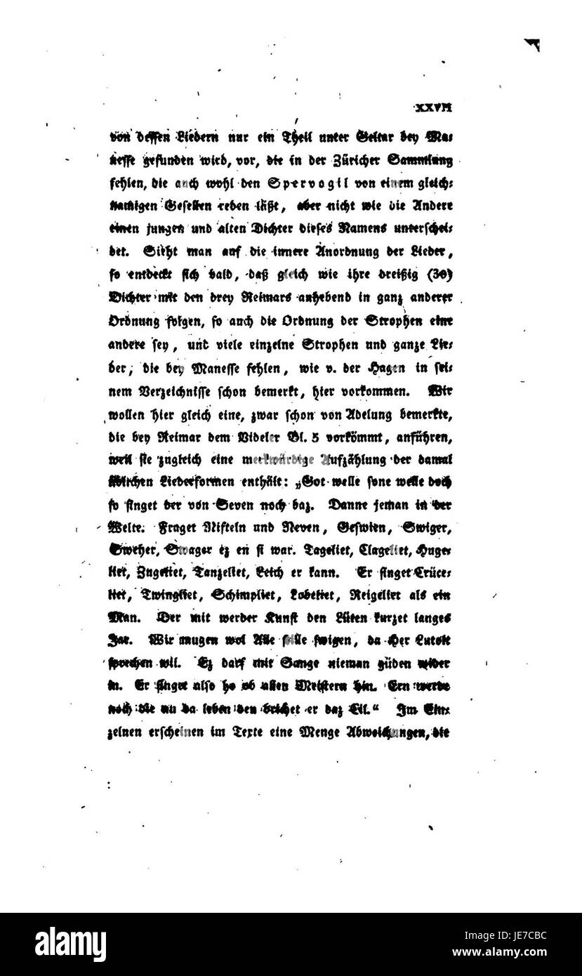'Altteutsche Volks-Meisterlieder' (Old German Folk Master Songs) from ...