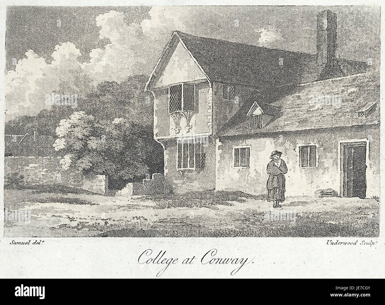 College at Conway Stock Photo - Alamy