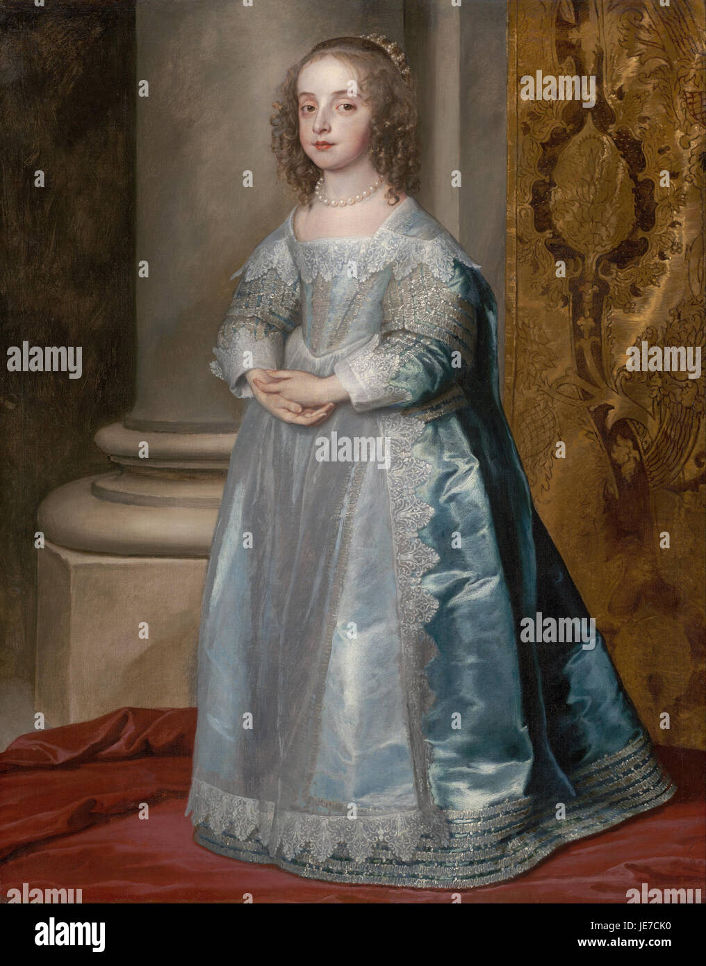 Anthony van Dyck’s painting of Princess Mary, daughter of Charles I ...