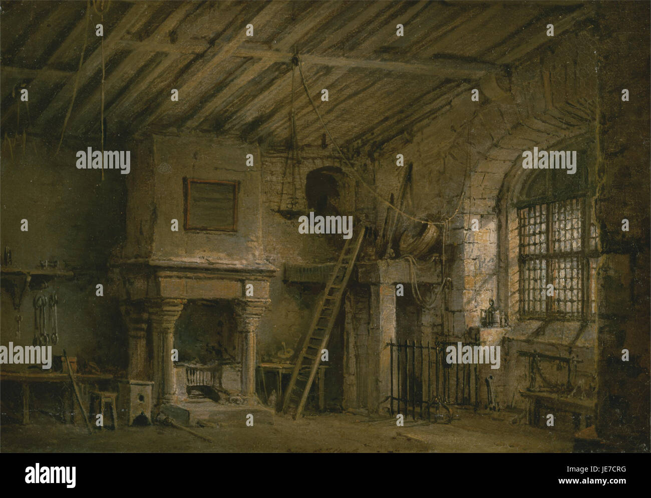 Map of midlothian hi-res stock photography and images - Alamy