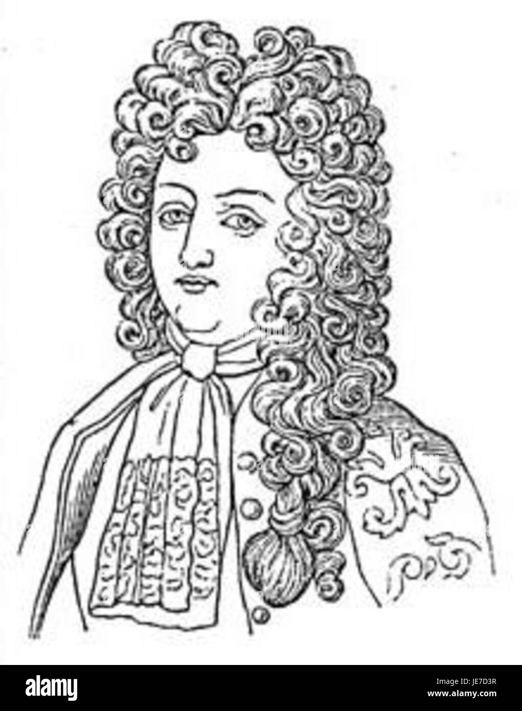 An allonge perücke is a type of elaborate wig popular in the 17th and ...