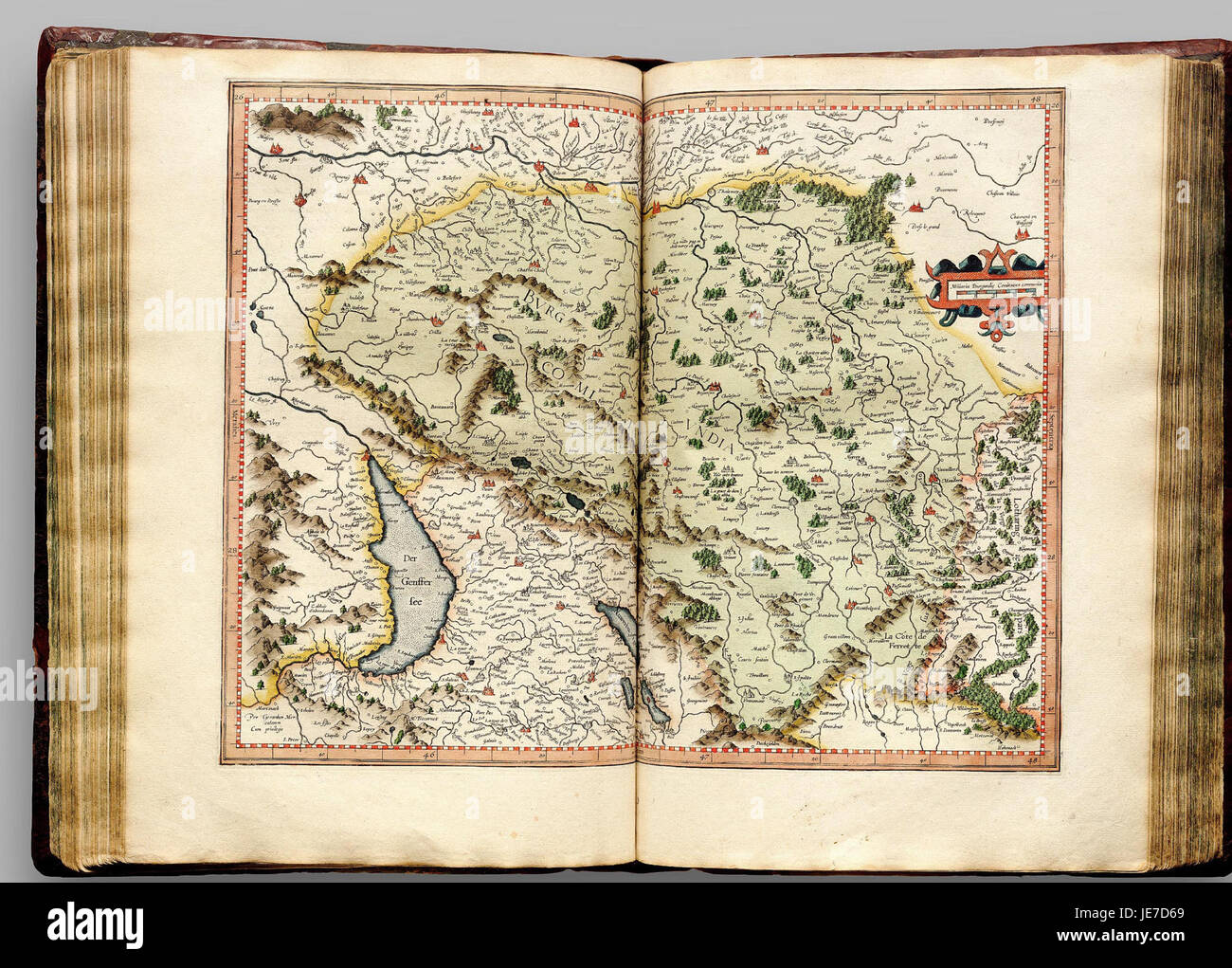 The 'Atlas Cosmographicae' by Mercator is a historical map collection ...