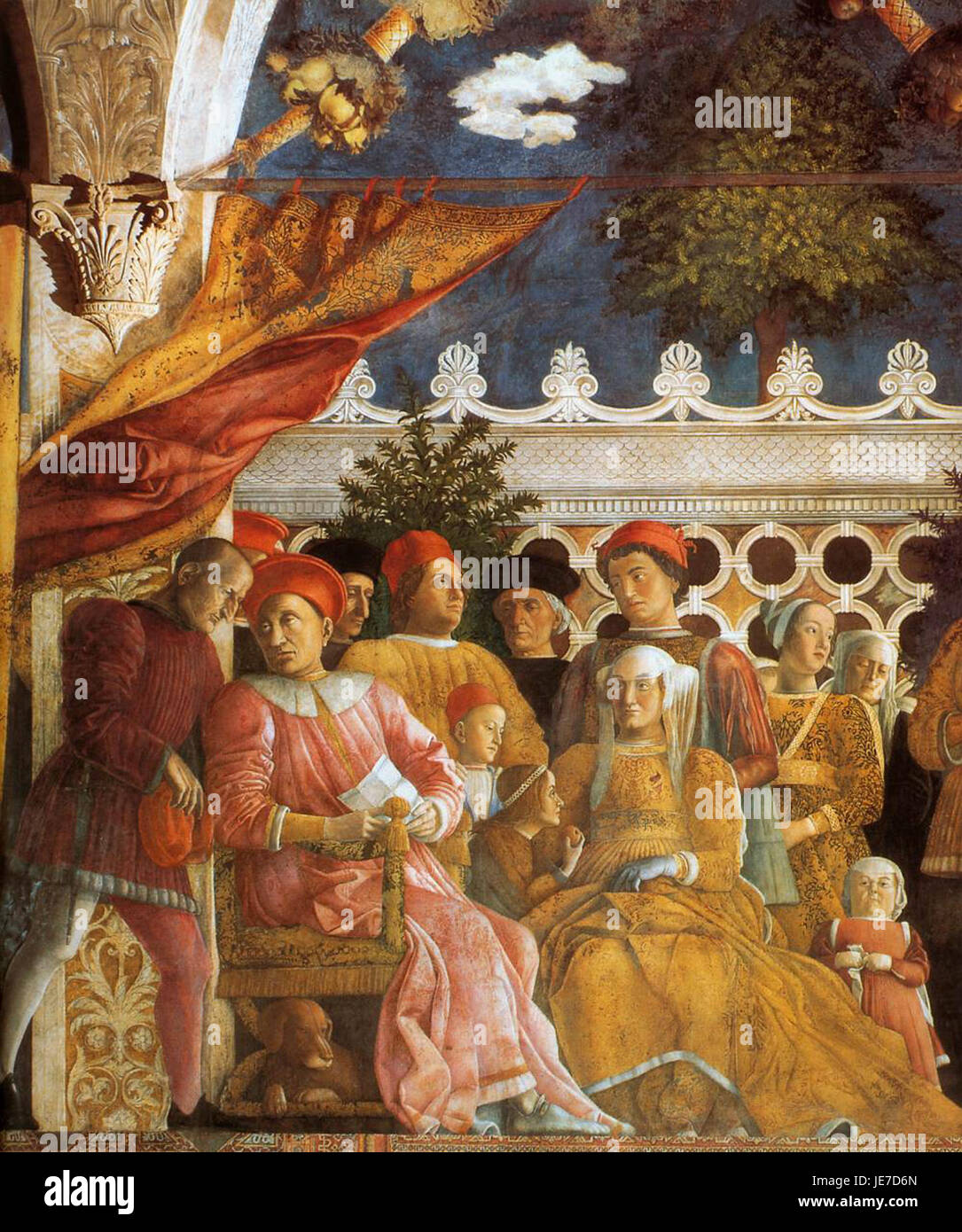 Andrea mantegna court gonzaga hi-res stock photography and images - Alamy