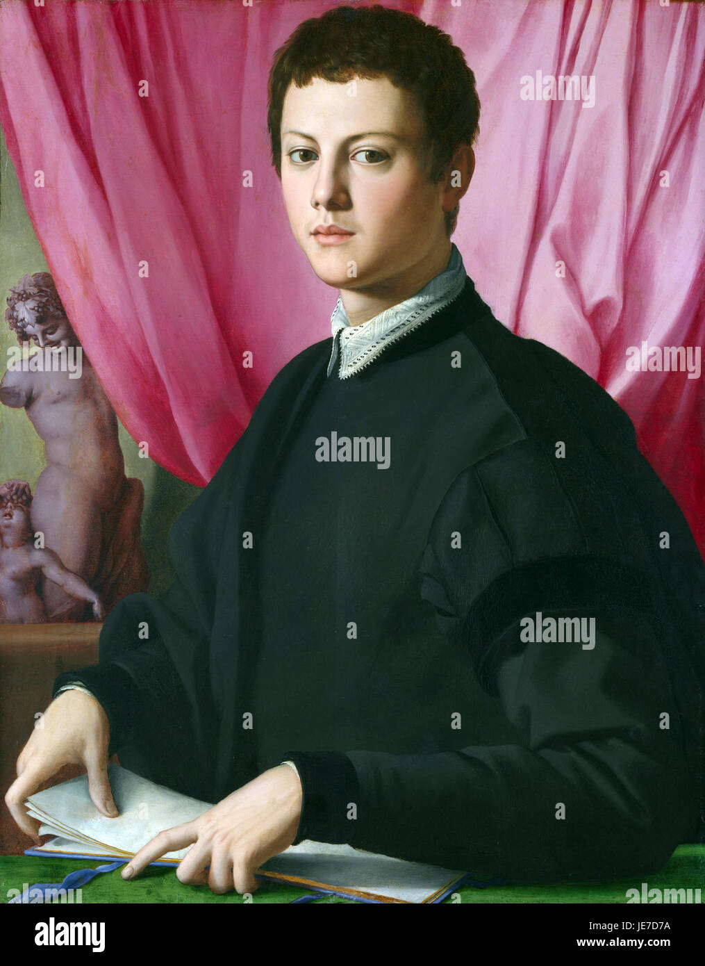 'Portrait of a Young Man' by Angelo Bronzino is a Renaissance painting ...