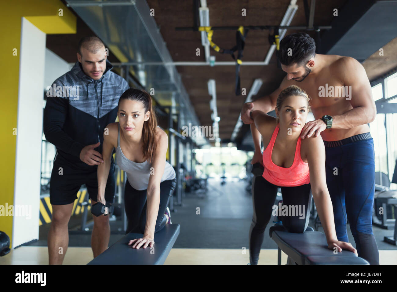 Muscular exercises hi-res stock photography and images - Alamy