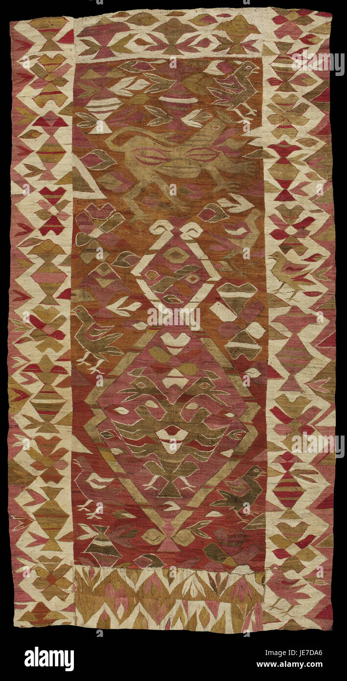 A late 18th to early 19th-century carpet, likely woven in Arequipa ...