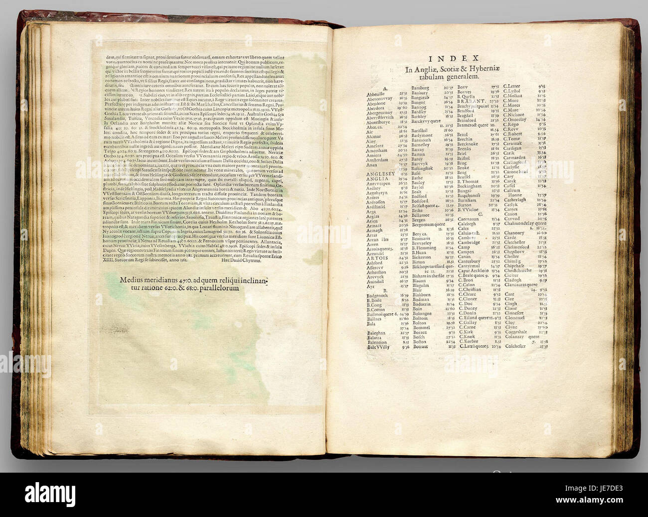 'Atlas Cosmographicae' by Gerardus Mercator is a historic atlas, featuring detailed maps and ...
