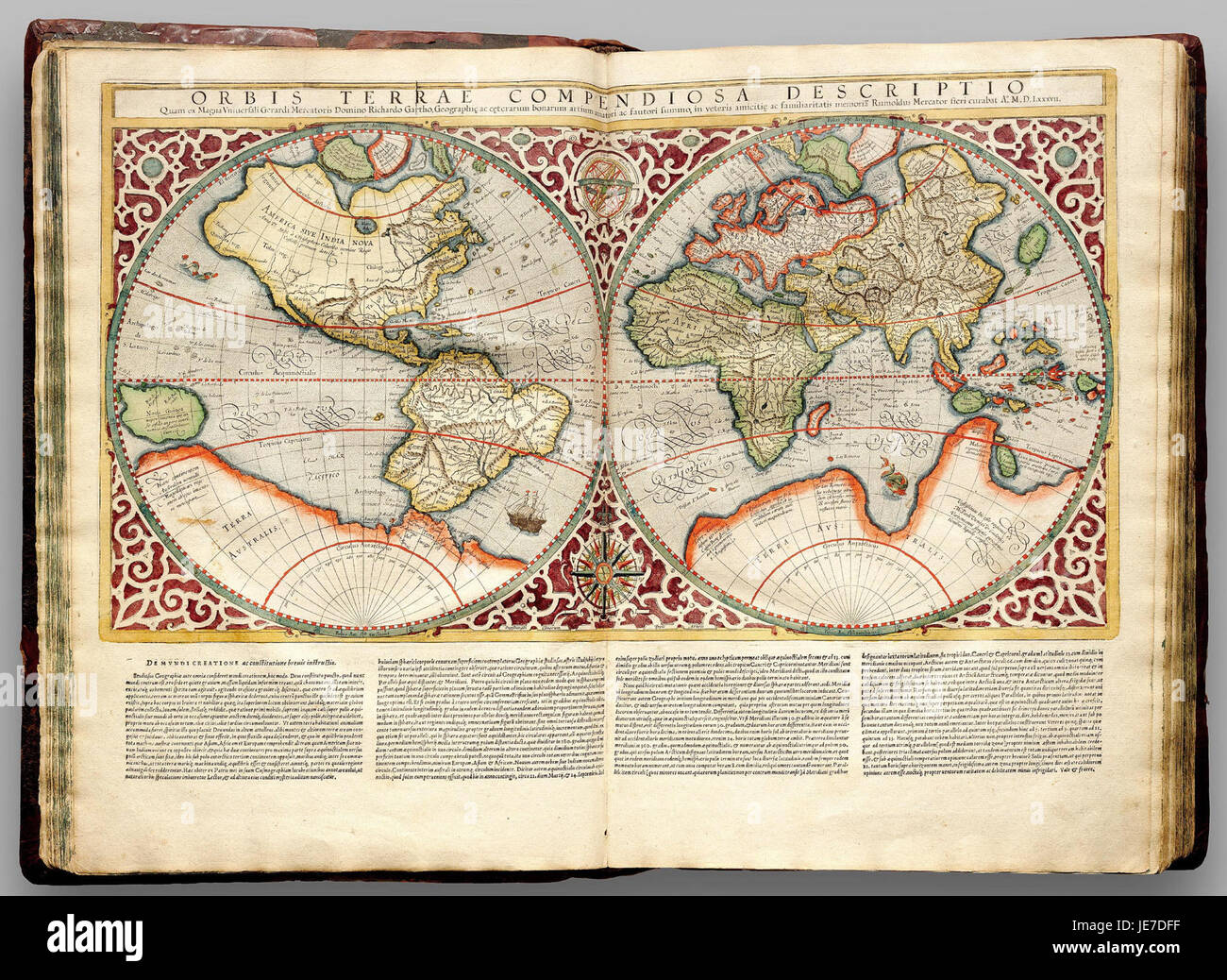 Gerardus mercator map hi-res stock photography and images - Alamy