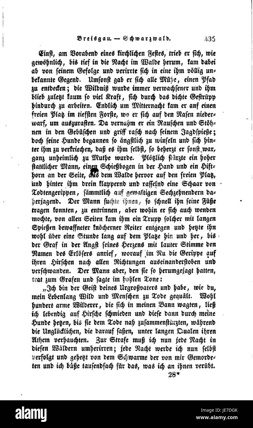 ‘Badisches Sagenbuch’ is a German folklore collection from the Baden ...