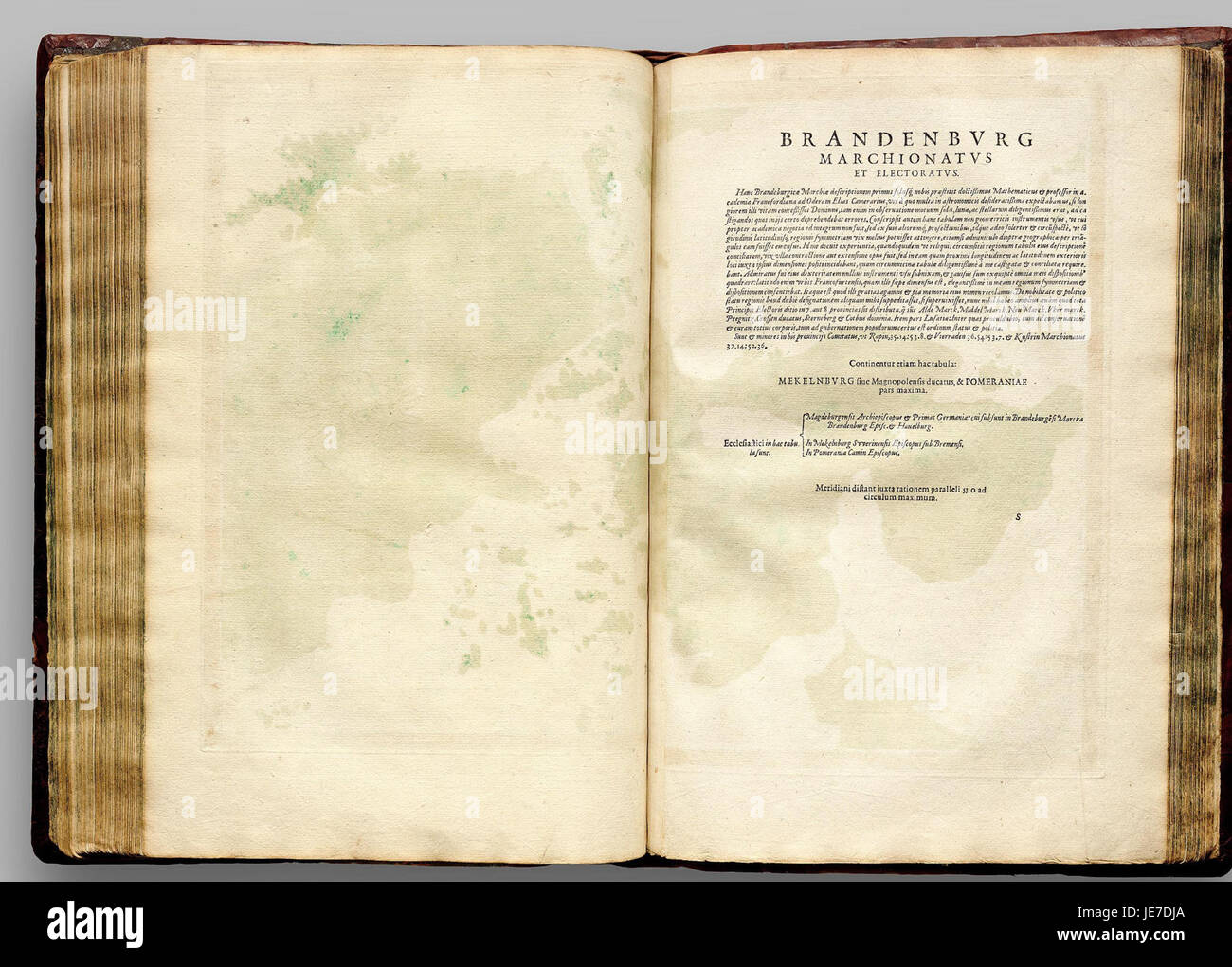 Atlas Cosmographicae by Gerardus Mercator is a famous map collection ...