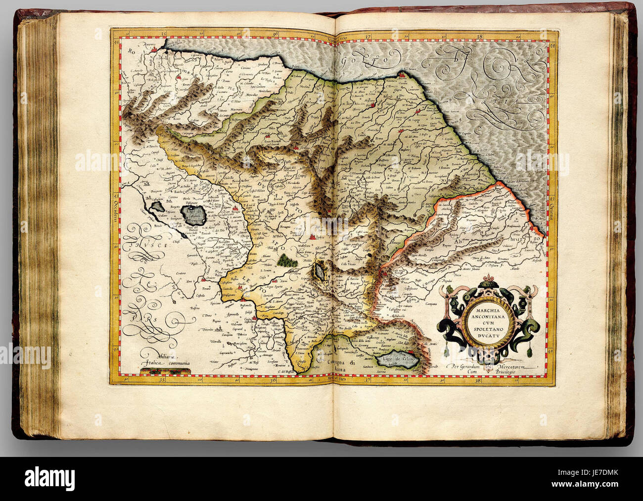 The 'Atlas Cosmographicae' by Gerardus Mercator is a famous historical ...