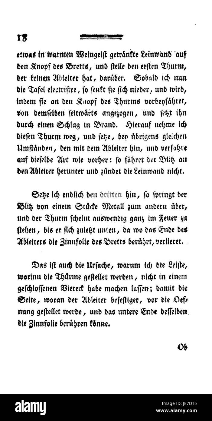 This image shows the Blitzableiter, a protective device designed by ...