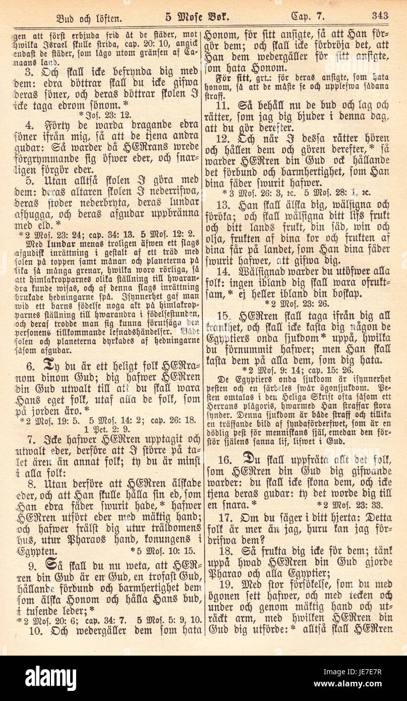 The 'Biblia Fjellstedt I (1890) 353' refers to an important historical ...
