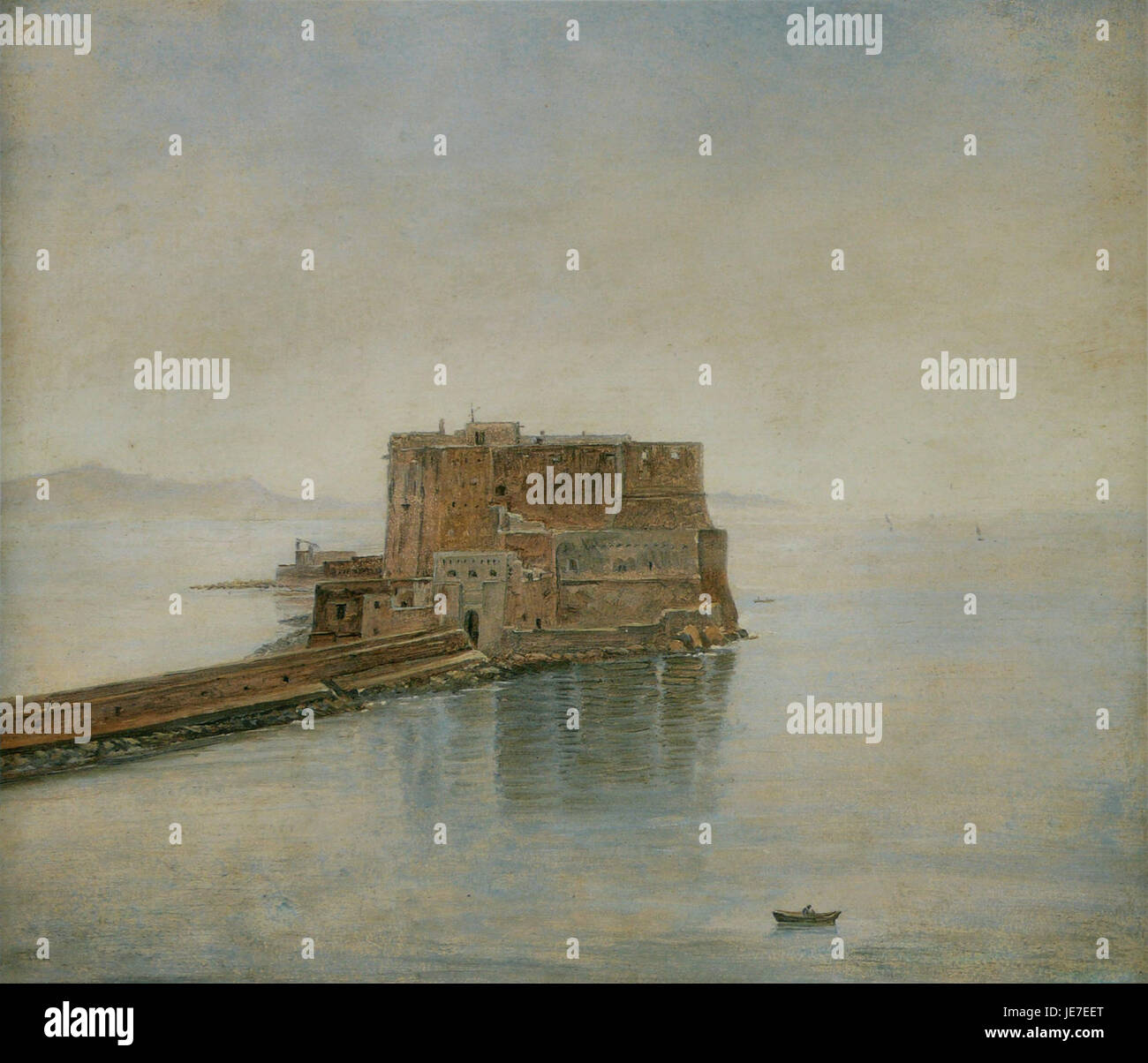 Carl Gustav Carus, a German physician and artist, painted the Castel ...