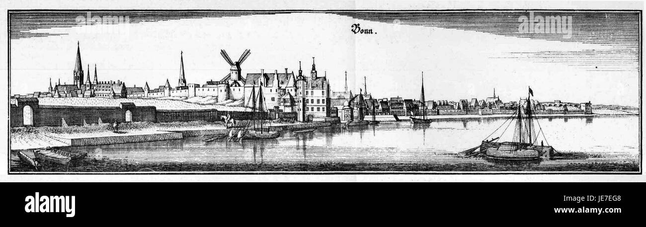 Bonn, the capital of West Germany from 1949 to 1990, is depicted in ...