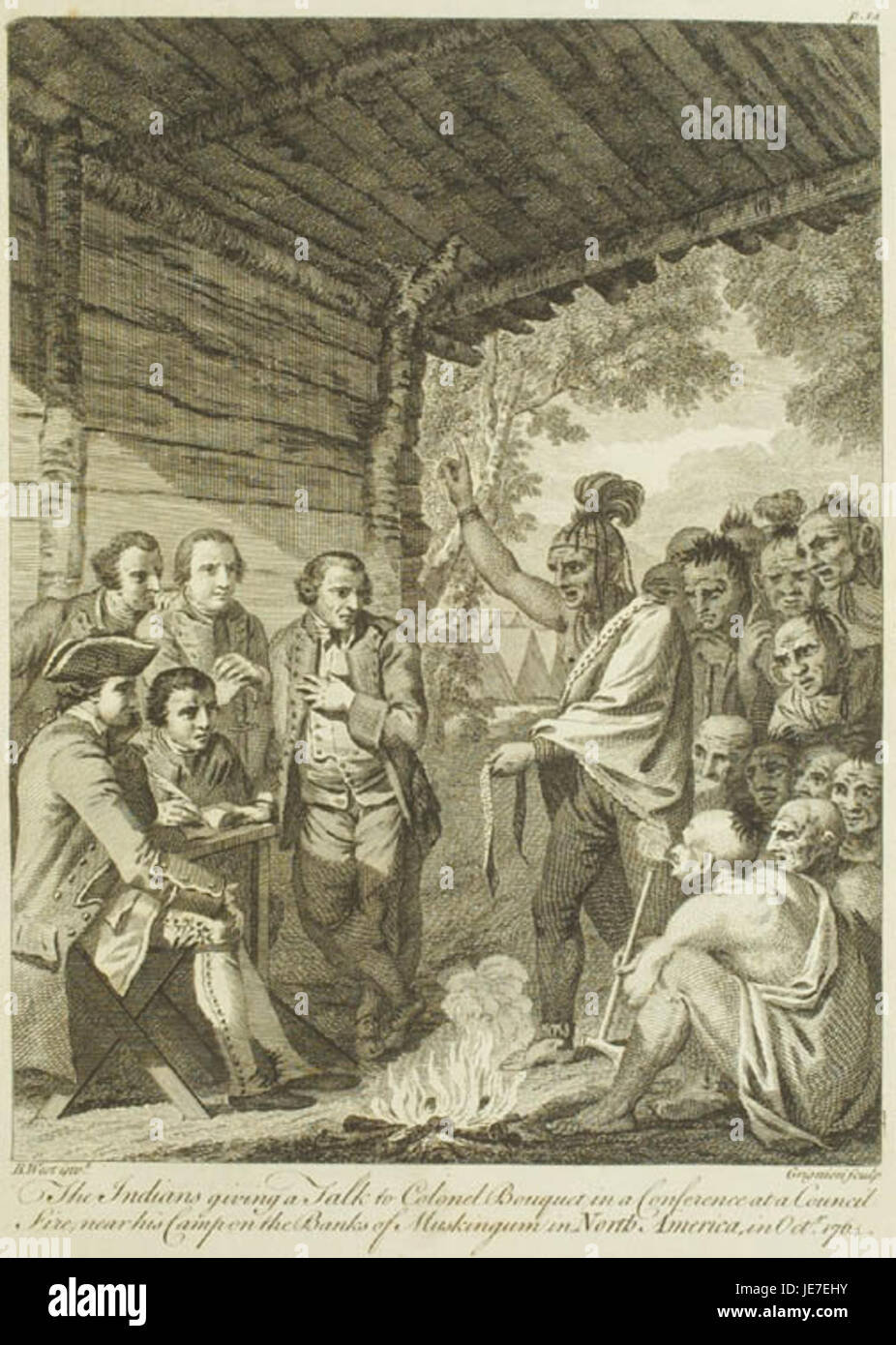 The Bouquet Treaty, signed in 1785, was an agreement between various ...