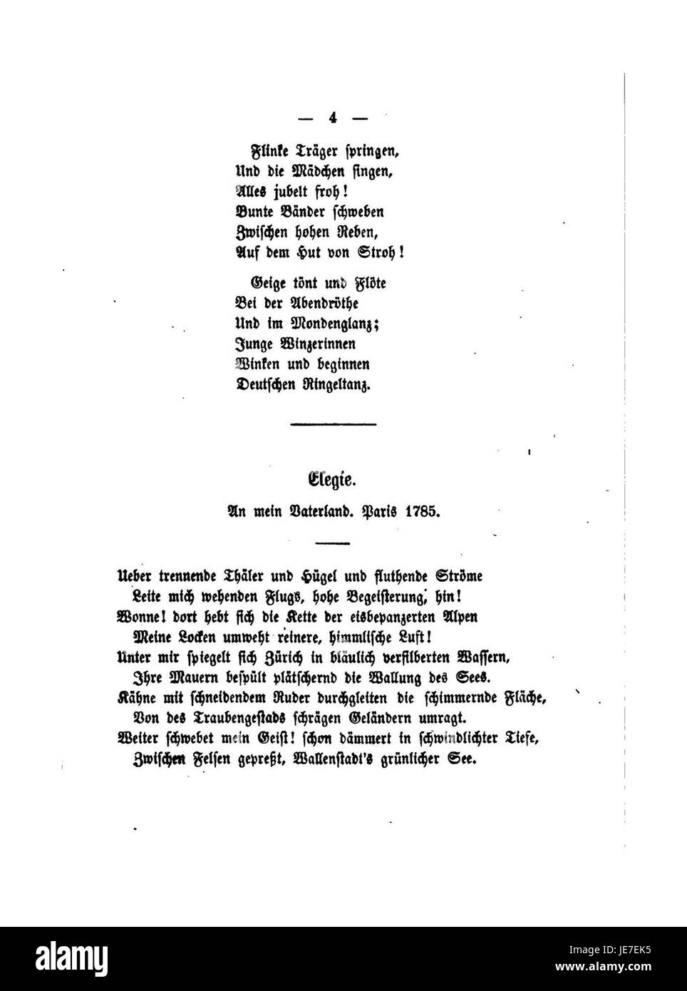 'Blumenlese aus den neuen Schweizerischen Dichtern' is a collection of ...