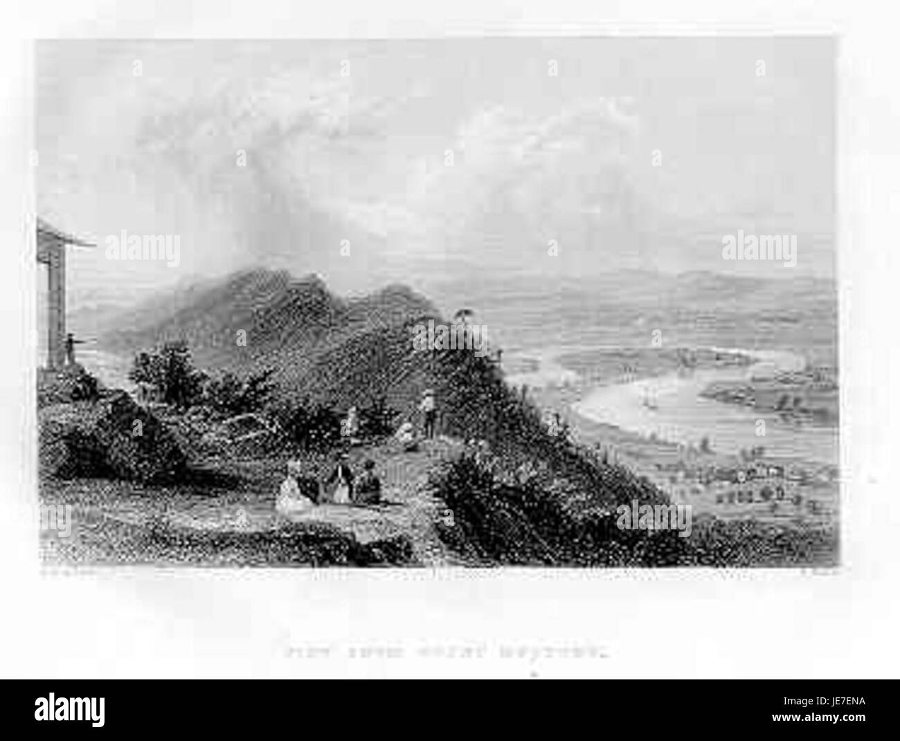 Thomas cole landscape Black and White Stock Photos & Images - Alamy
