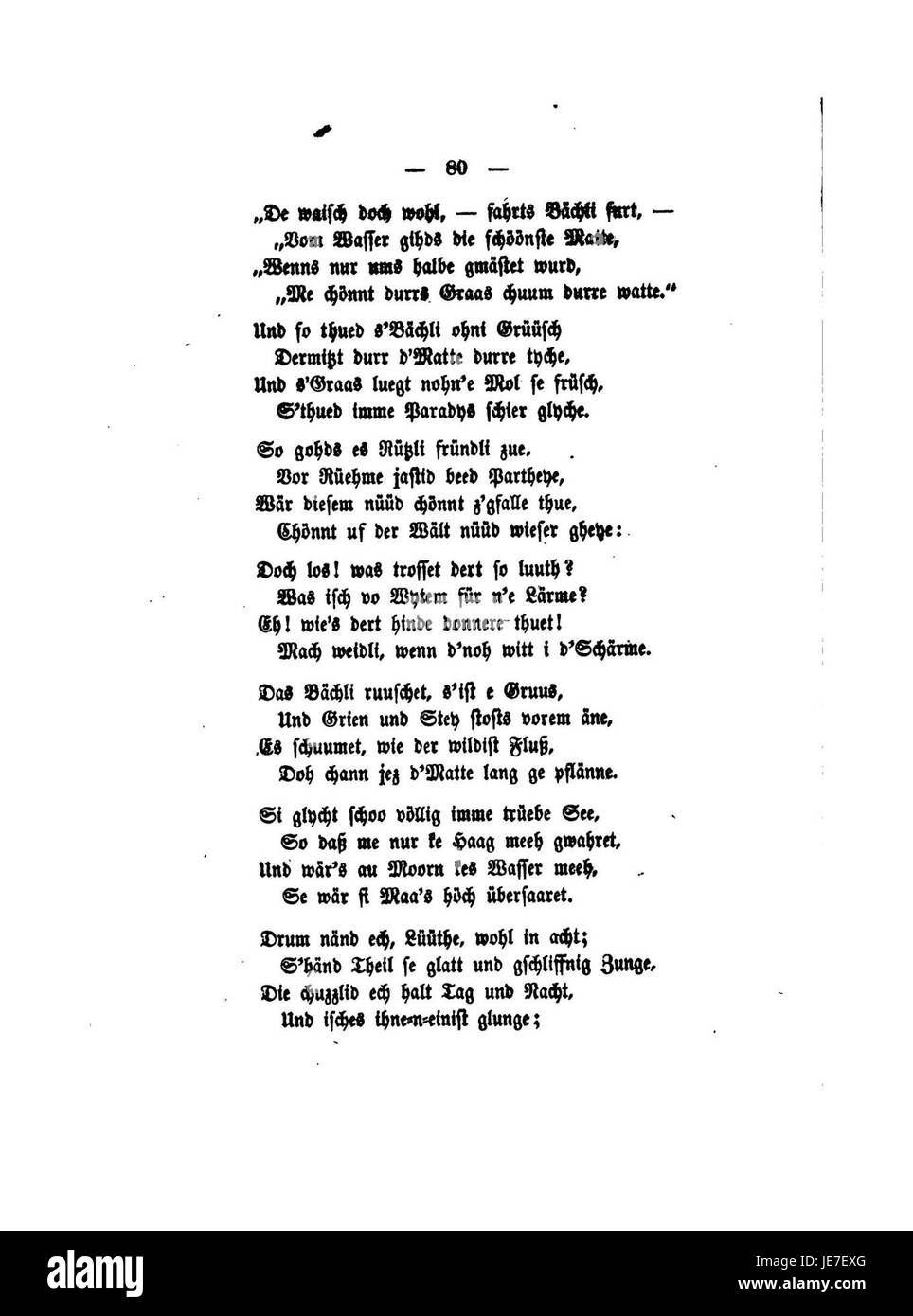'Blumenlese aus den neuen Schweizerischen Dichtern' is a collection of ...