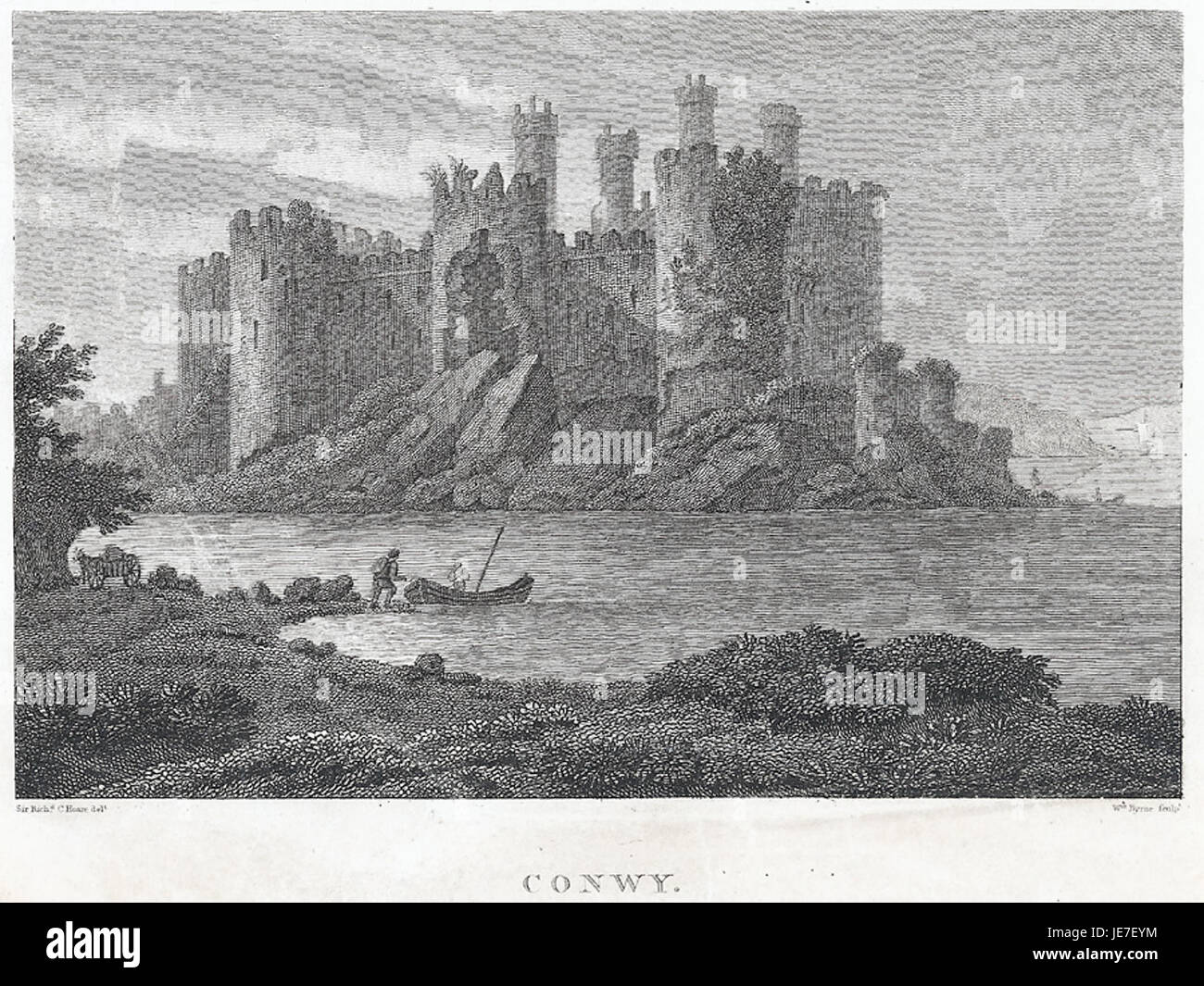 Conwy map hi-res stock photography and images - Alamy