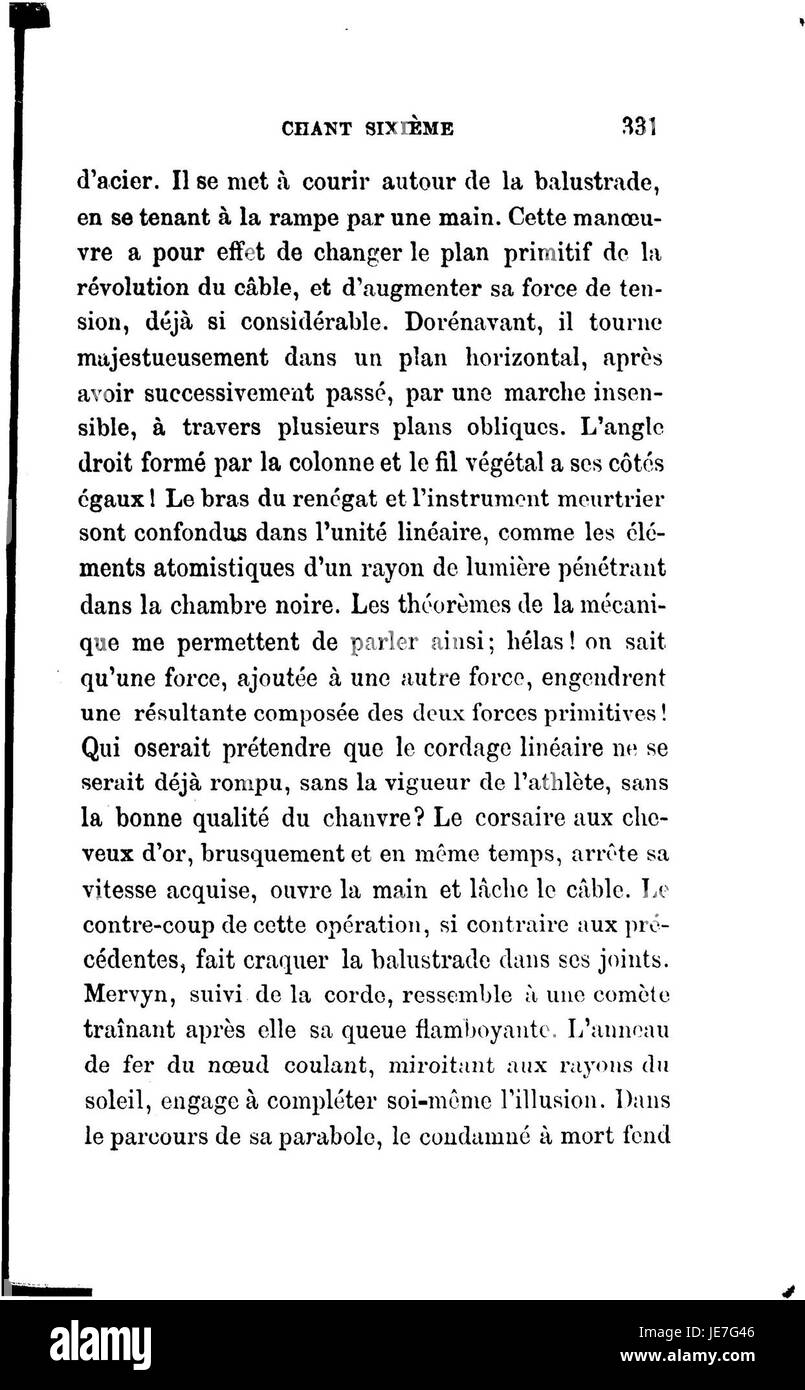 A line from 'Chants de Maldoror,' a surreal and poetic work by the ...