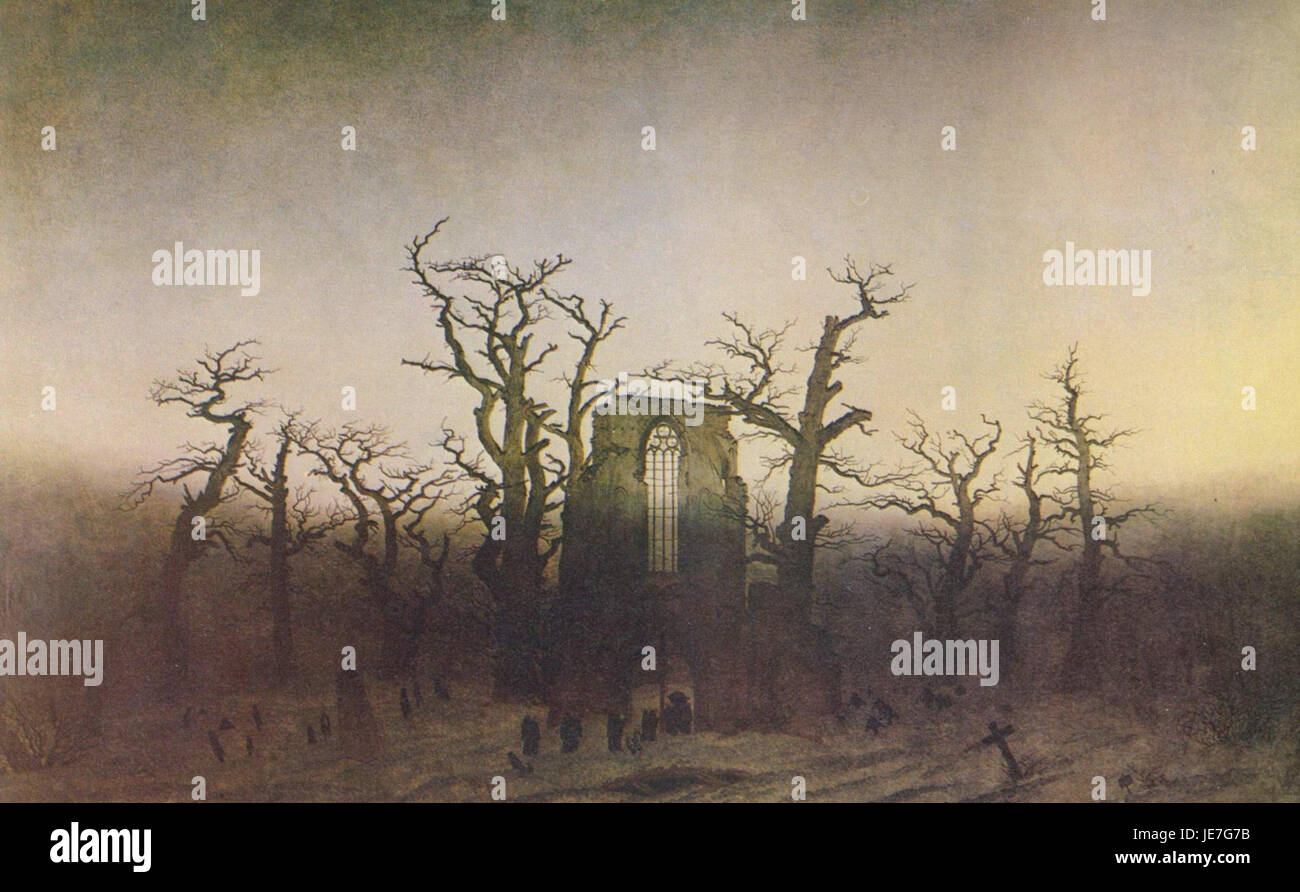 Caspar David Friedrich's artwork captures the essence of Romanticism ...