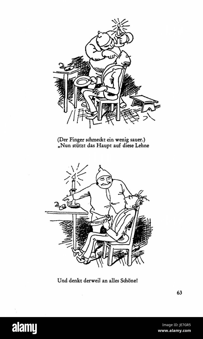 Busch Werke v4 p 061 features an illustration from the famous Busch series, demonstrating the ...