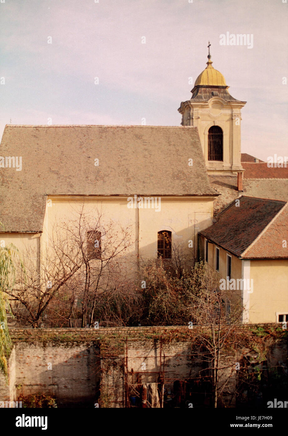 A photograph of a Greek-Catholic Church, an Eastern Christian ...