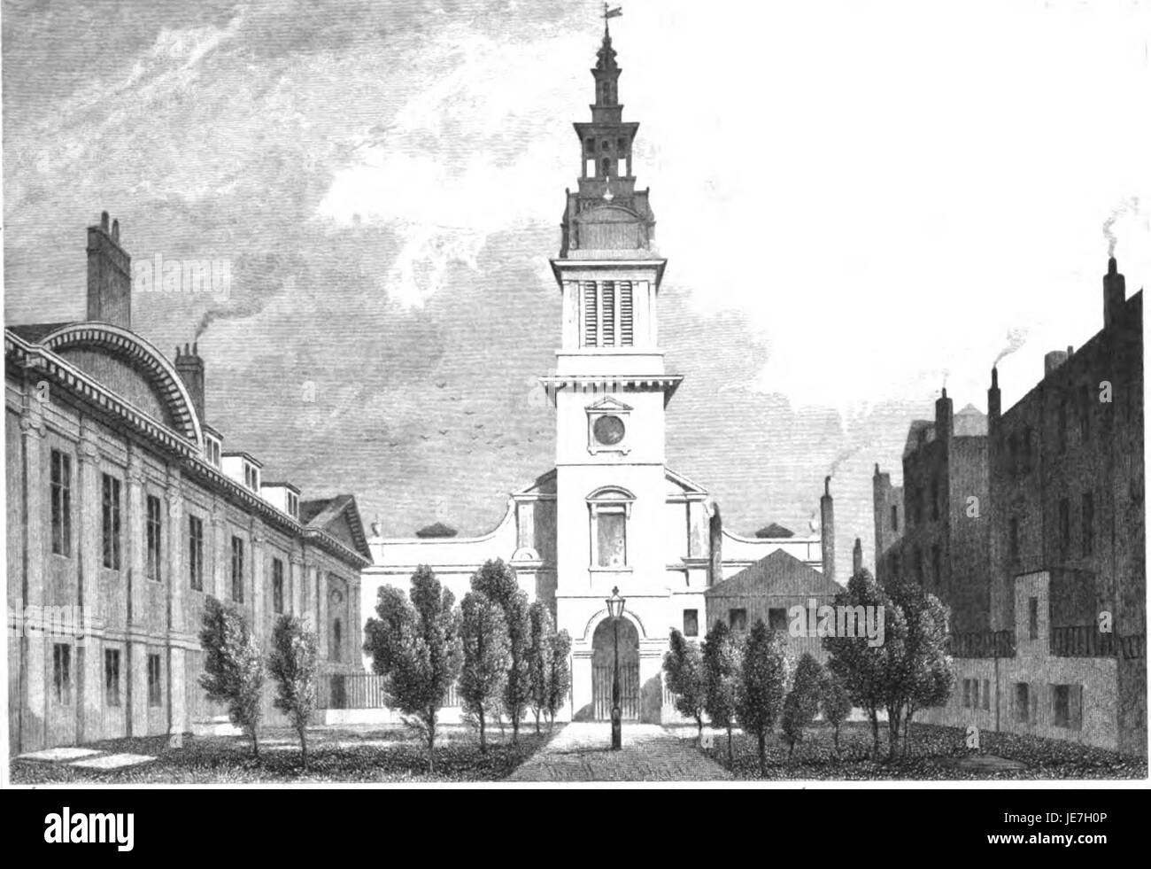 Christ church map Black and White Stock Photos & Images - Alamy