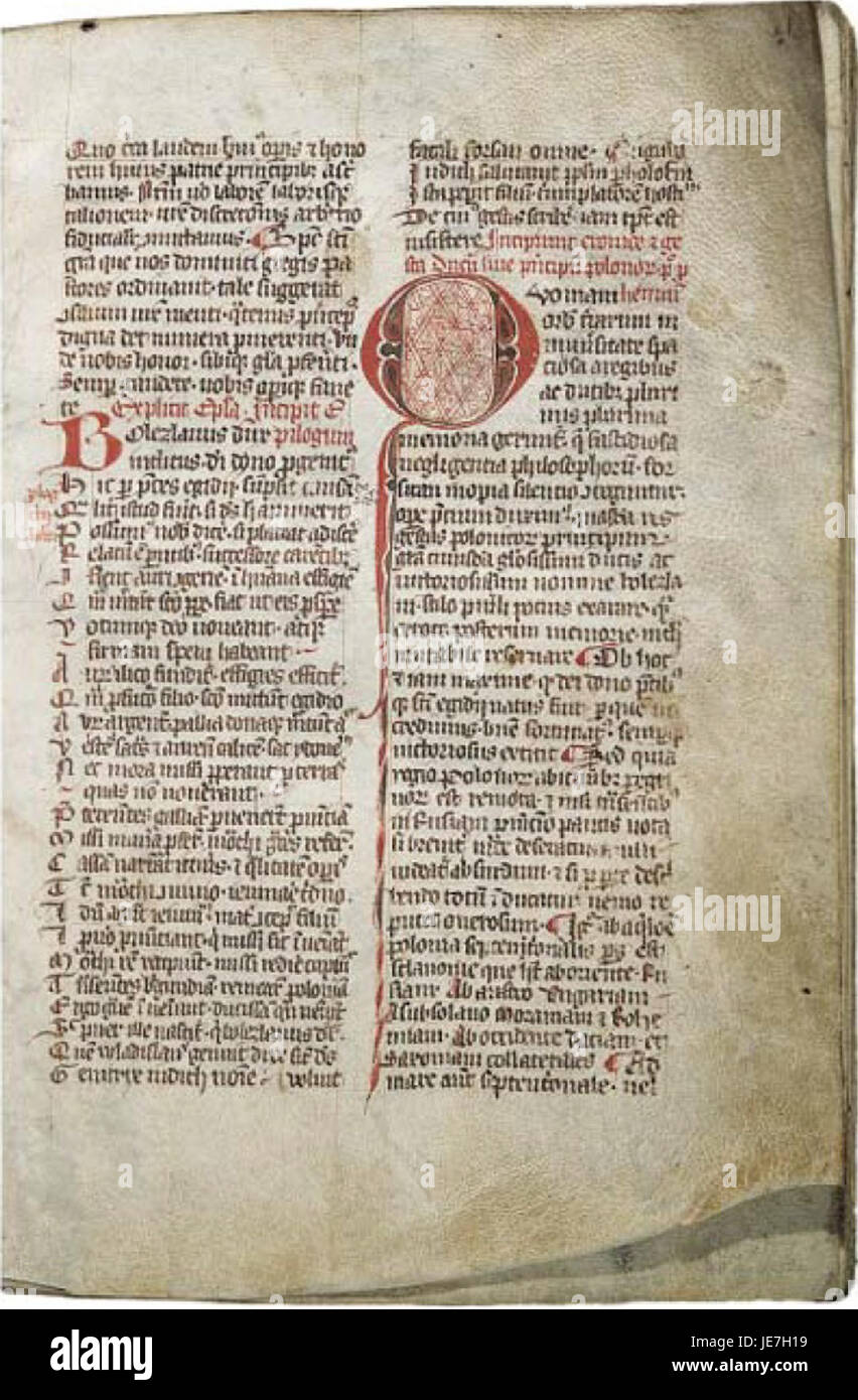 The Codex Zamoyscianus is an ancient manuscript containing historical ...