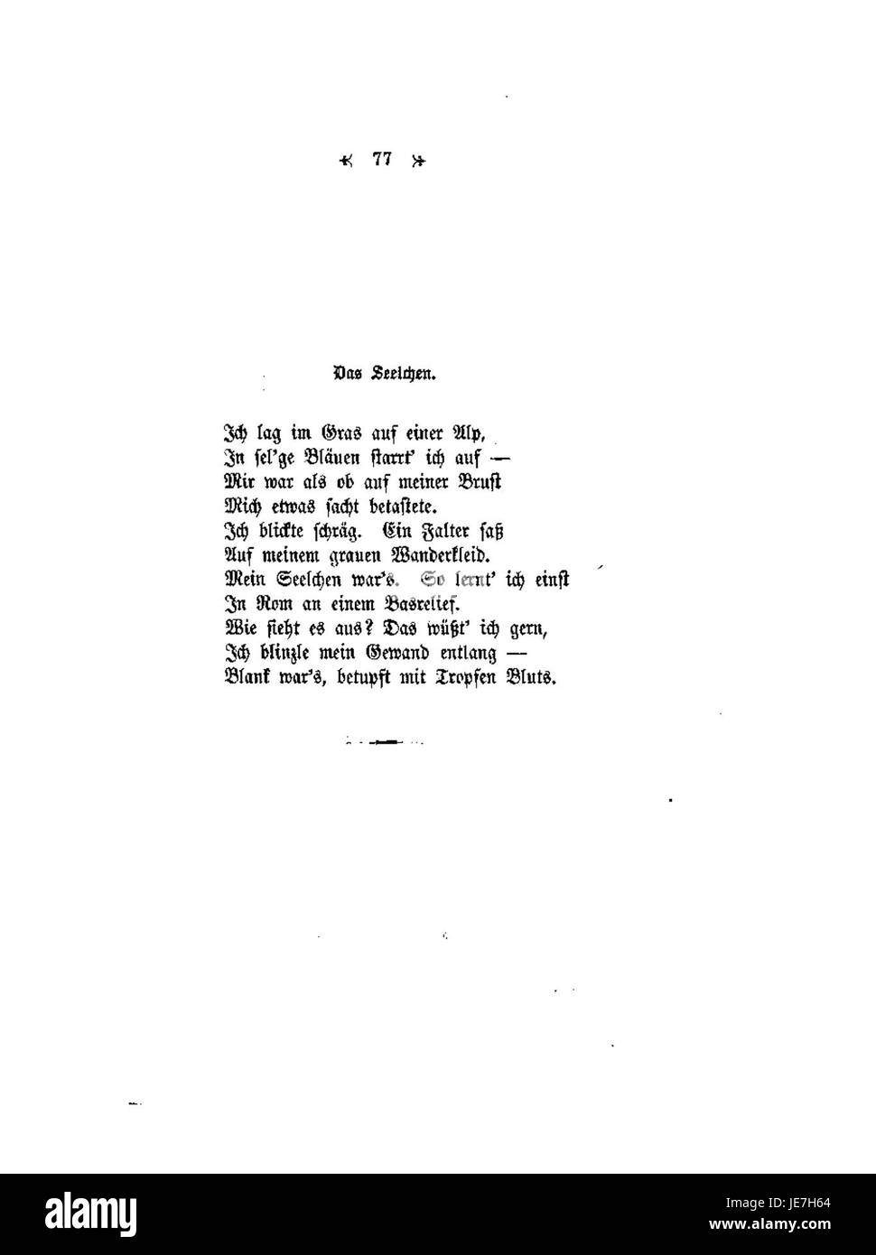 This is a reference to a poem from Conrad Ferdinand Meyer, a Swiss poet ...