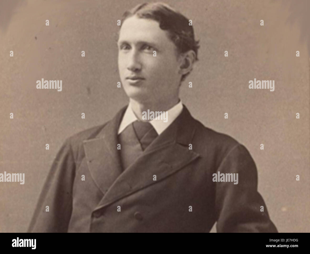 Alfred Worcester ca 1878 Stock Photo - Alamy