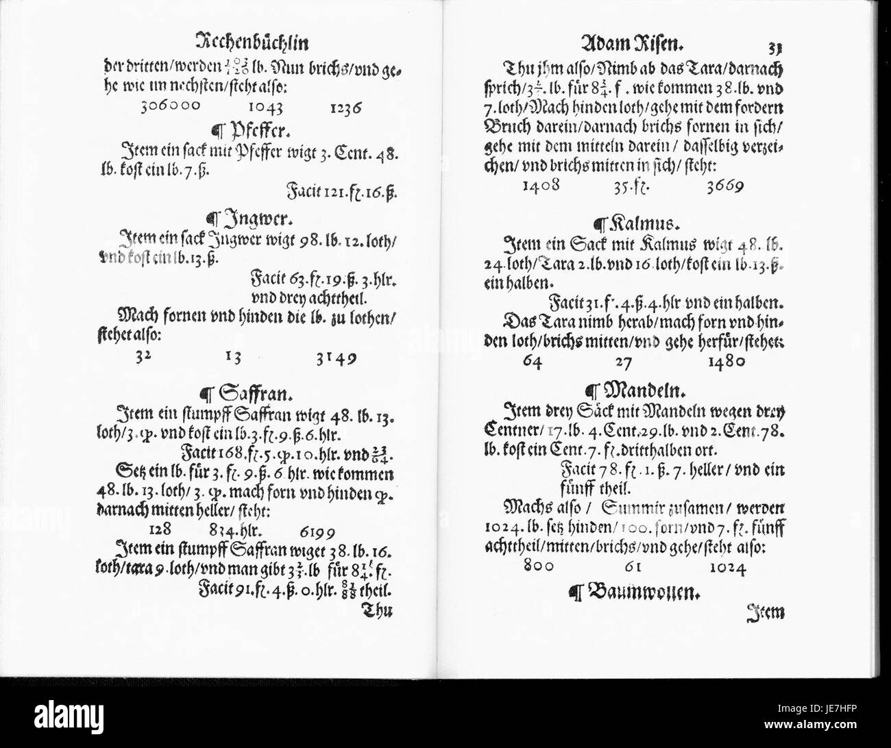 'De Adam Risen Rechbuch' is a medieval manuscript detailing records of ...