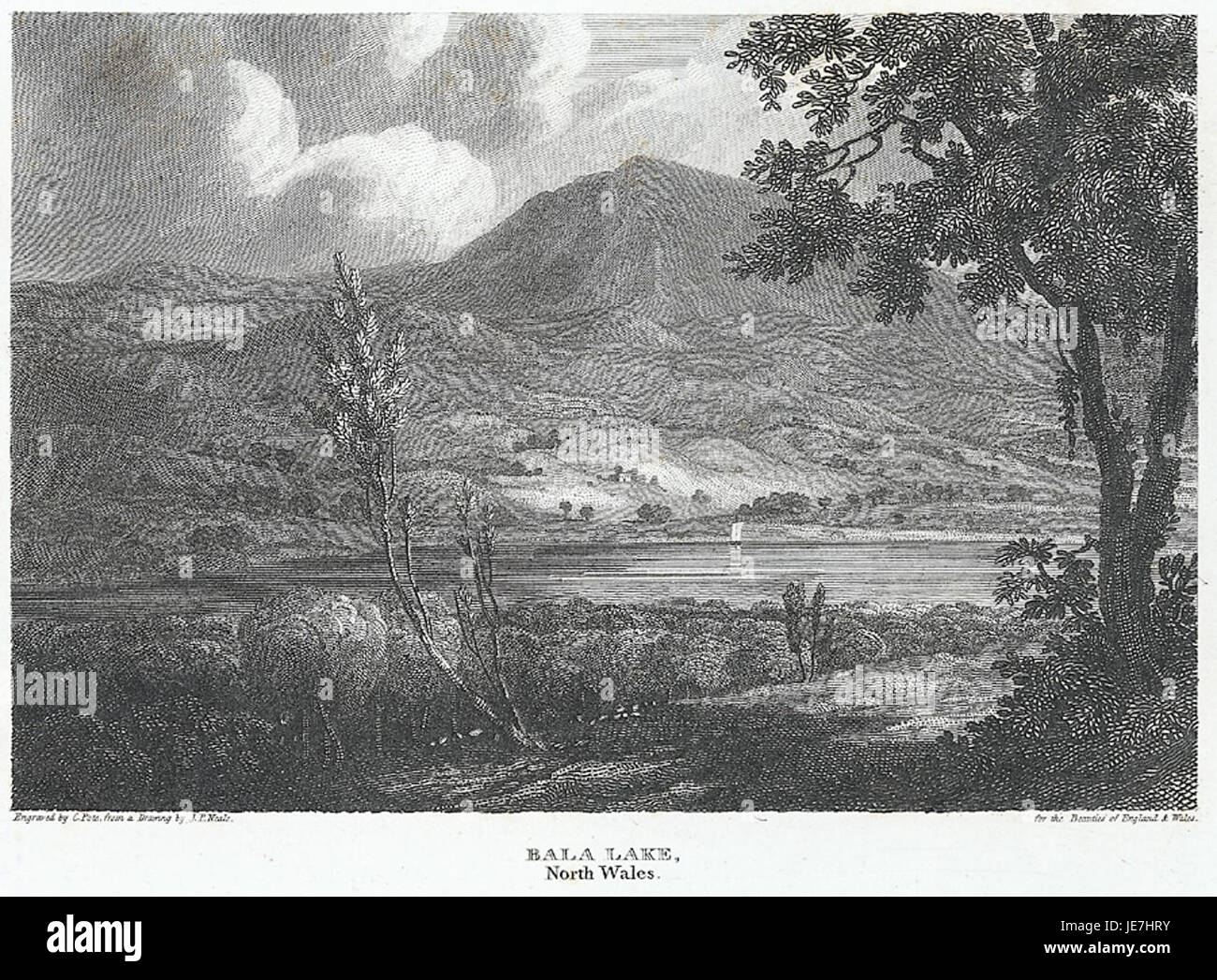 Bala Lake, located in North Wales, is the largest natural lake in Wales ...