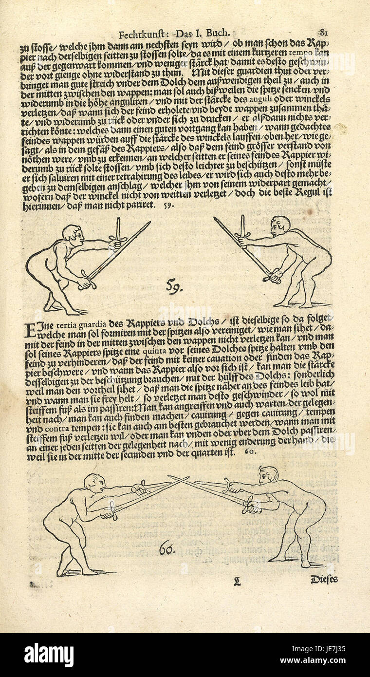 'De Fechten' is a medieval manuscript by Fabri that focuses on the study of fencing and martial ...