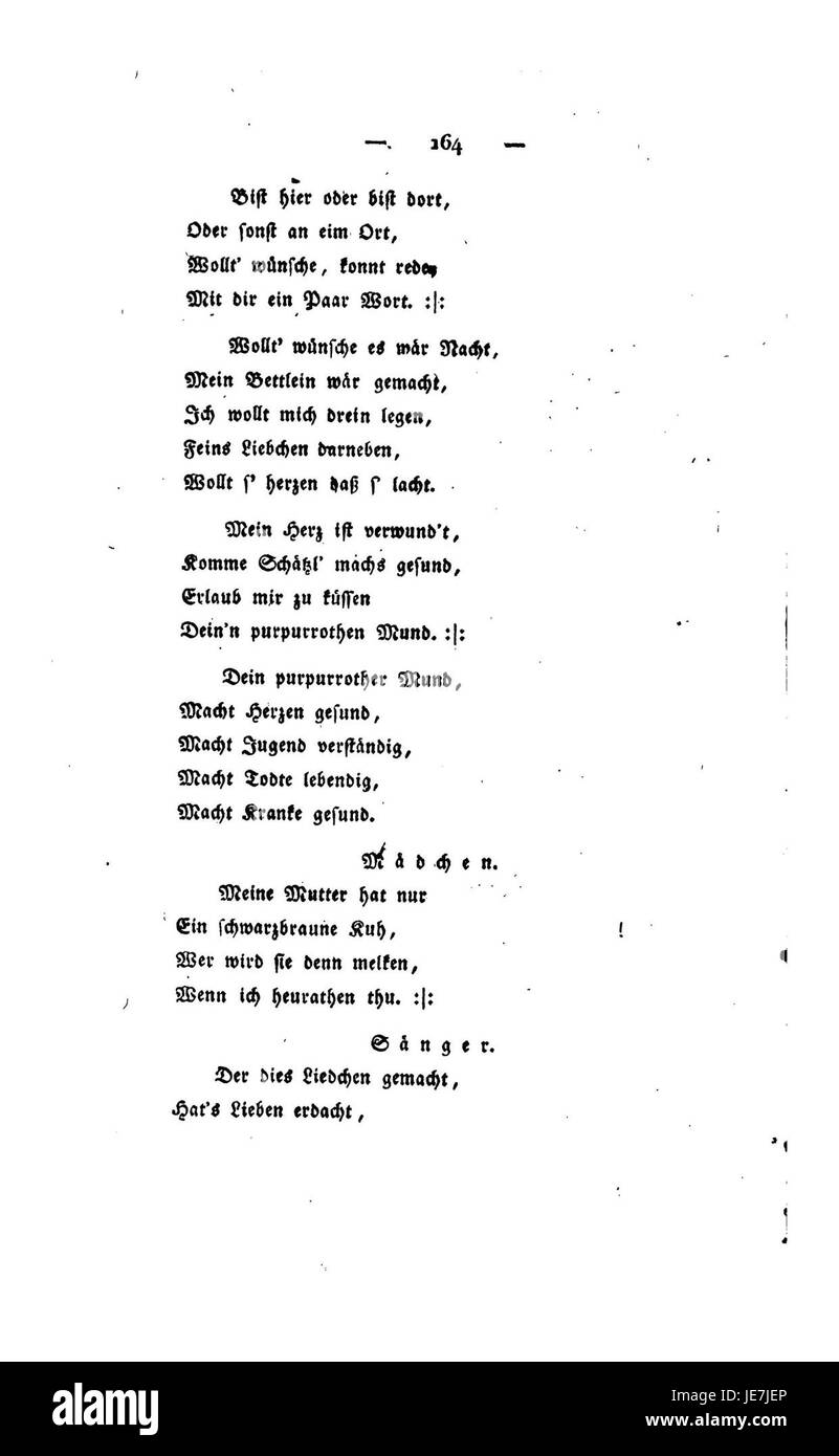 Traditional german poems hi-res stock photography and images - Alamy