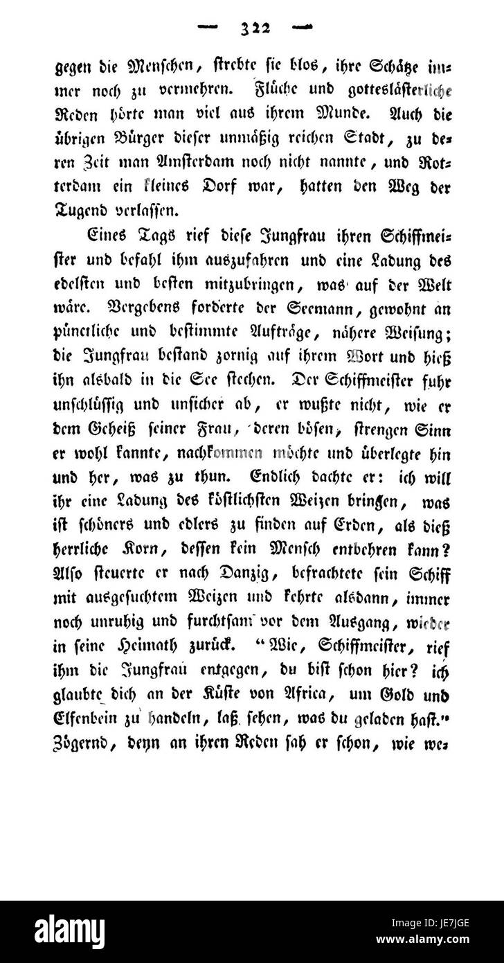 This page from 'Deutsche Sagen' (German Legends) by the Grimm brothers ...
