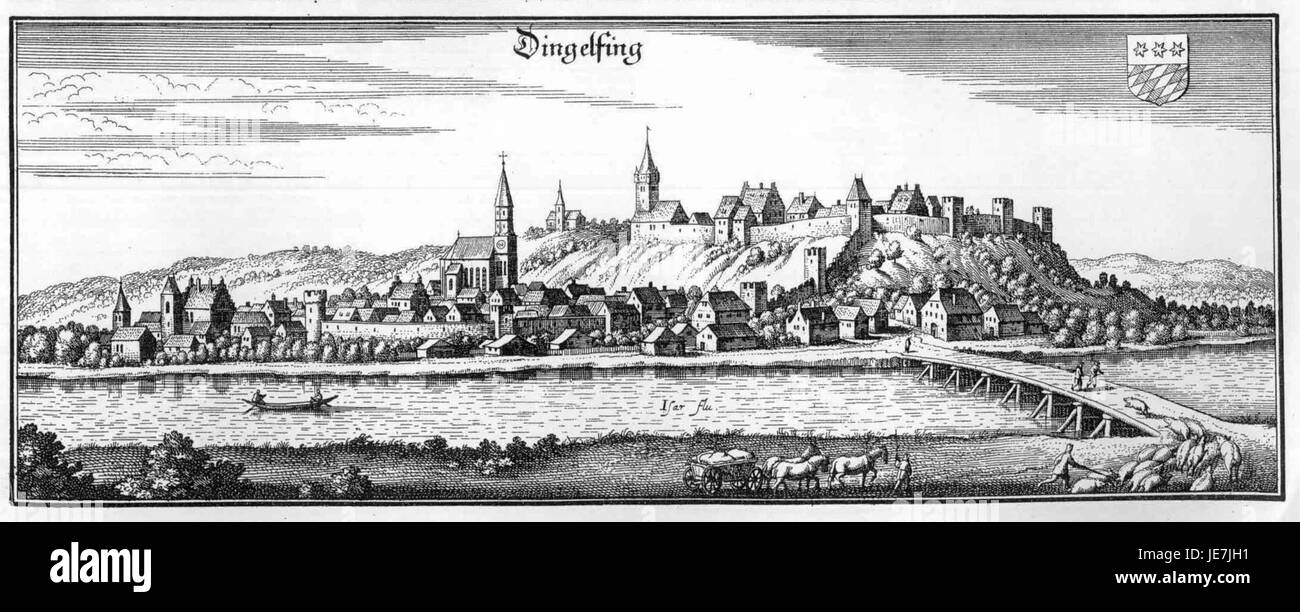 Merian map Black and White Stock Photos & Images - Alamy