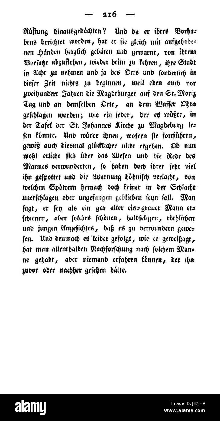 A page from the first volume of 'Deutsche Sagen' (German Legends ...